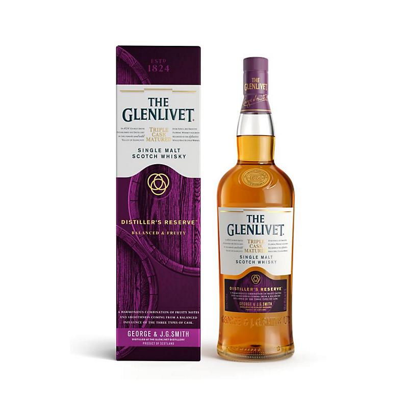 Buy THE GLENLIVET TRIPLE CASK MATURED DISTILLER'S RESERVE SINGLE MALT ... Buy THE GLENLIVET TRIPLE CASK MATURED DISTILLER'S RESERVE SINGLE MALT ...