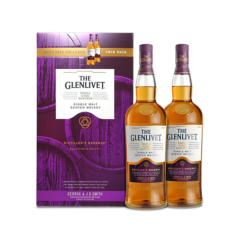 Buy GLENLIVET TRIPLE CASK MATURED DISTILLER'S RESERVE TWINPACK 1000ML*2 ... Buy GLENLIVET TRIPLE CASK MATURED DISTILLER'S RESERVE TWINPACK 1000ML*2 ...