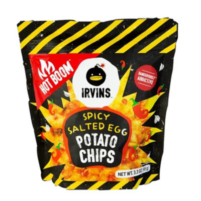 Hot Boom Salted Egg Potato Chip (95g) | iShopChangi