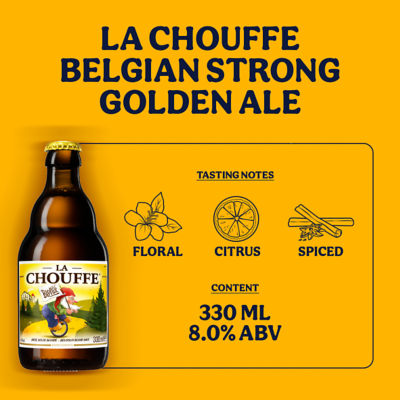 La Chouffe Belgian Blonde Ale, 4x330ml | iShopChangi