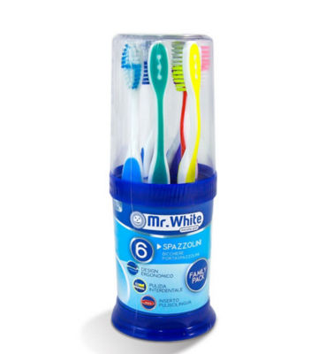 Mr White Family Pack Toothbrush | iShopChangi