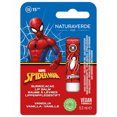 Naturaverde Spider-Man Lip Balm Vanilla SPF 15 5ml | iShopChangi