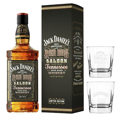 Jack Daniel's Red Dog Saloon + Free 2x Jack Daniel's Rock Glass ...
