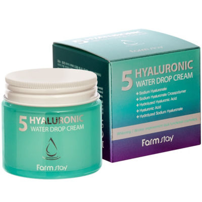 Farm Stay 5 Hyaluronic Water Drop Cream 80ml | iShopChangi