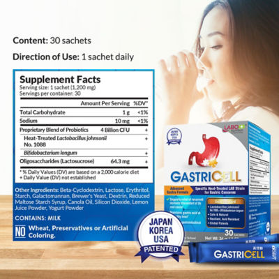 GastriCELL - Eliminate Gastric Symptoms & H. Pylori - For Acid Reflux ...