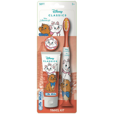 Mr White The Aristocats Travel Kit Toothbrush with Toothpaste 25ml ...