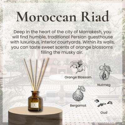 Moroccan Riad Reed Diffuser | iShopChangi