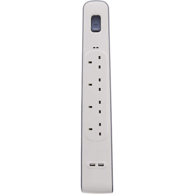 Belkin 4带2USB端口的出口电涌保护条 | iShopChangi