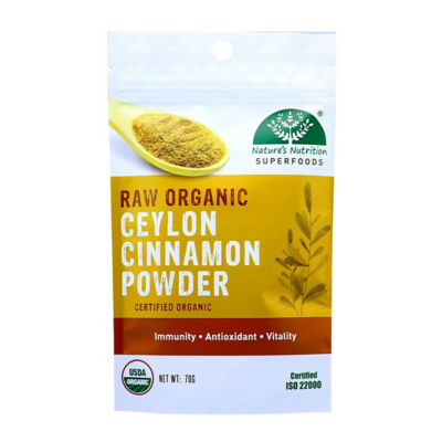 Buy Organic Ceylon Cinnamon Powder 70g Online in Singapore | iShopChangi