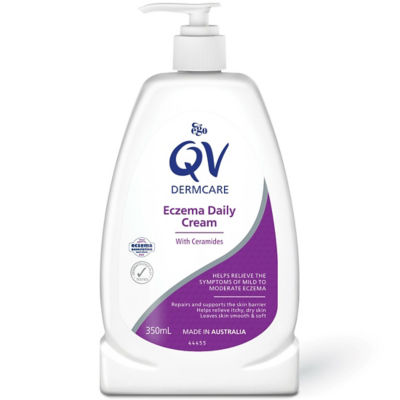 QV Dermcare Eczema Daily Cream 350ml | iShopChangi