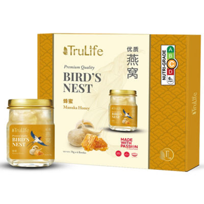 Buy TRULIFE Premium Bird's Nest with Manuka Honey 6 x 70g Online in ...