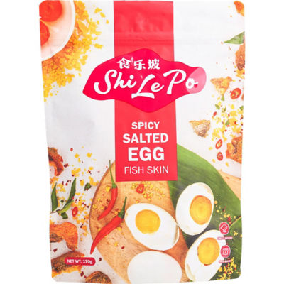 食乐坡咸蛋辣鱼皮 170克 | iShopChangi