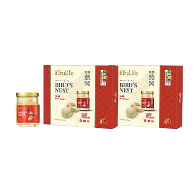 Buy (BUNDLE OF 2) TRULIFE Premium Bird's Nest with Rock Sugar 6 x 70g ...