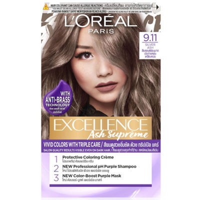 Buy L'Oreal Excellence Ash Supreme 9.11 Silver Ash Online in Singapore ...