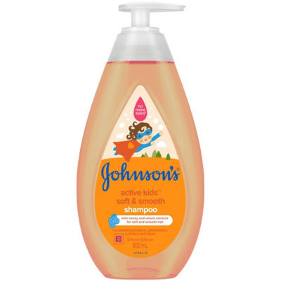Buy Johnson Active Kids Soft & Smooth Shampoo 800ml Online in Singapore ...