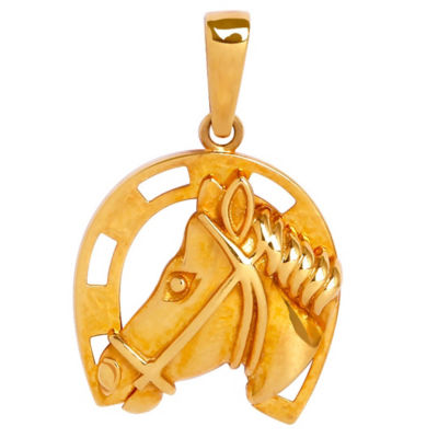 Buy Luvenus 916 (22K) Gold Horse Pendant Online in Singapore | iShopChangi