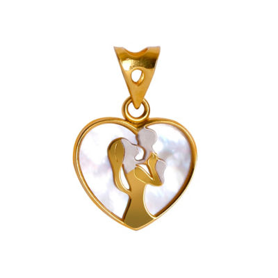 22K Gold Mother Love Pendant | iShopChangi