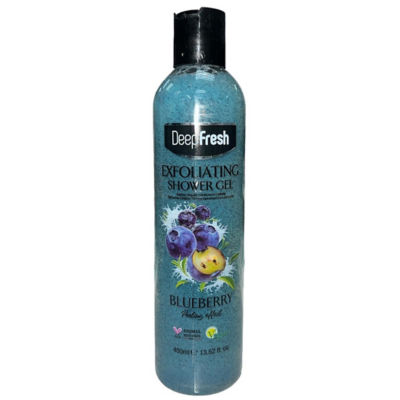 Buy Deep Fresh Exfoliating Shower Gel Blueberry 400ML Online in ...