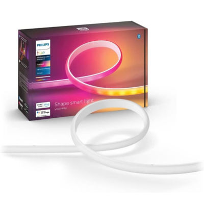 Philips Hue Ambient Gradient Lightstrip Base Kit, 2m, White | iShopChangi