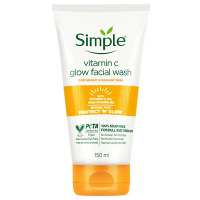 Buy Simple Vitamin C Glow Facial Wash 150ml Online in Singapore ...