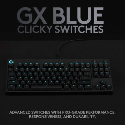 罗技 G Pro 机械 RGB 键盘（Gx-Blue Clicky） | iShopChangi