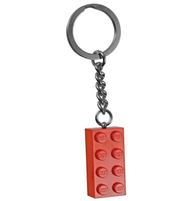 Buy LEGO 850154 Keychain 2x4 Stud Red Online in Singapore | iShopChangi