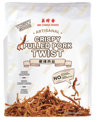 Buy Bee Cheng Hiang Crispy Pulled Pork Twist 200g Online in Singapore ...