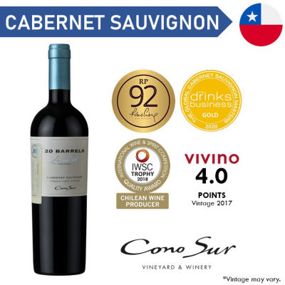Buy Cono Sur 20 Barrels Cabernet Sauvignon Red Wine Online in Singapore ...