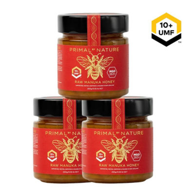 Buy [Bundle of 3] Primal by Nature UMF™ 10+ Raw Manuka Honey 250g ...