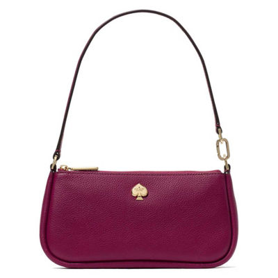 KATE SPADE Kayla Convertible Wristlet Dark Raspberry KK057 | iShopChangi