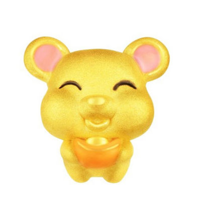 999 Gold Zodiac Rat Charm | iShopChangi