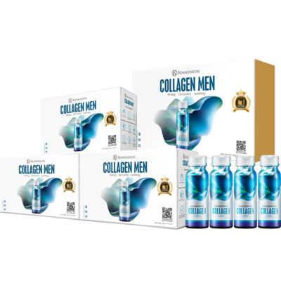 [Bundlle] Kinohimitsu Collagen Men 5300mg 50ml 60's + 10's x3 + Free 4 ...
