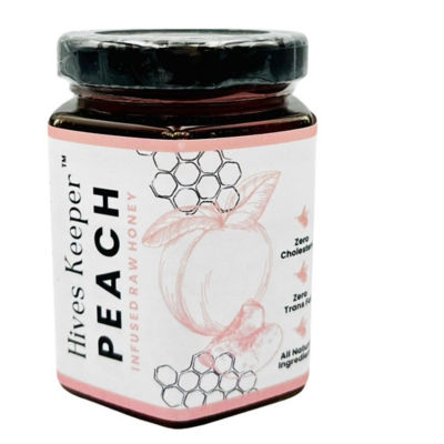Buy Hives Keeper Premium Peach Infused Honey - Singapore Formula 250g ...
