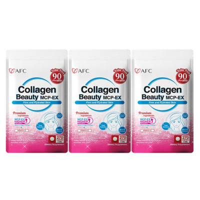 Buy [Bundle of 3] AFC Japan Collagen MCP-EX 270s Online in Singapore ...