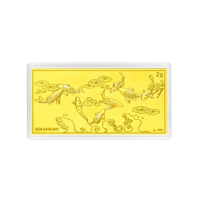 999 Gold 2G Success & Prosperity Gold Bar | iShopChangi
