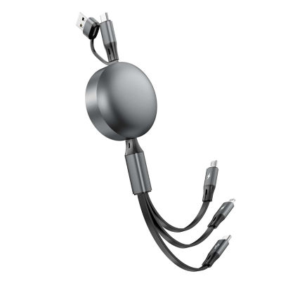 Skyzer SZRC200 PD100W 3-In-2 Retractable Fast Charging Cable | iShopChangi