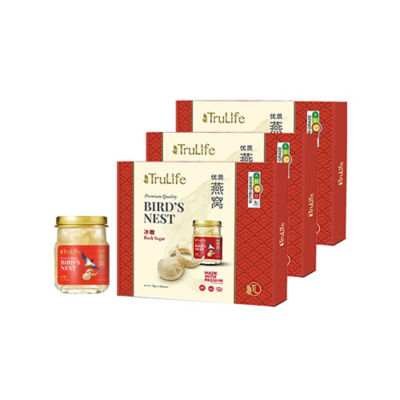 Buy [Bundle of 3] TRULIFE Premium Bird's Nest with Rock Sugar 6 x 70g ...