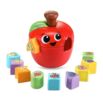 LeapFrog Spin and Change Apple Shape Sorter | iShopChangi