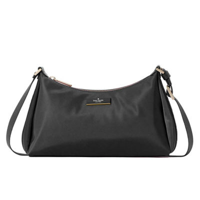 KATE SPADE Carter Nylon Small Shoulder Bag Black KL967 | iShopChangi