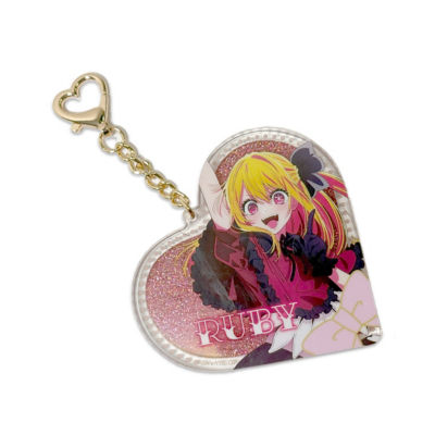 (Oshi No Ko) Fluid Acrylic Keychain - Ruby | iShopChangi