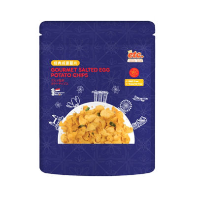 Buy ETC Gourmet Salted Egg Potato Chips 90g Online in Singapore ...