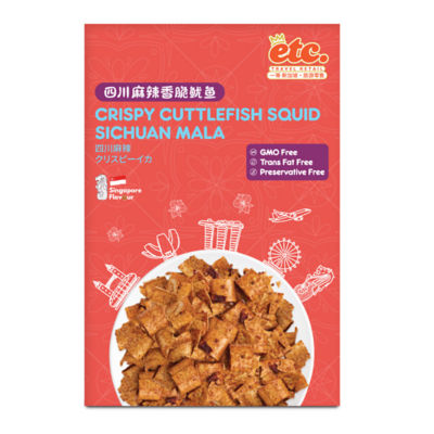 Buy ETC Crispy Cuttlefish Squid Sichuan Mala 50g Online in Singapore ...