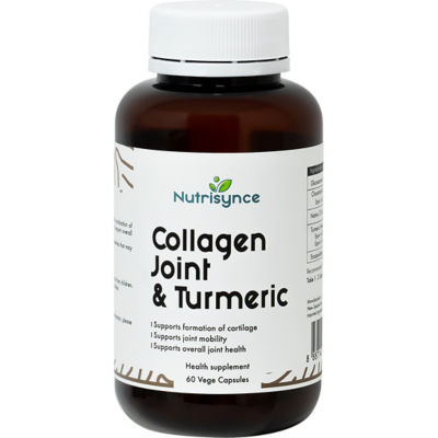 Buy Nutrisynce Collagen Joint & Turmeric Type 2 Collagen 60 Vege ...