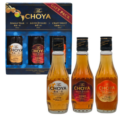 Buy THE CHOYA FLIGHT SET 15% (3 X 200ML) Online in Singapore | iShopChangi