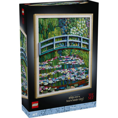 Buy LEGO Art 31220 Claude Monet – Bridge over a Pond of Water Lilies ...